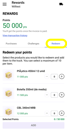 Navigating the Rewards section of the BEES app – Anheuser-Busch InBev